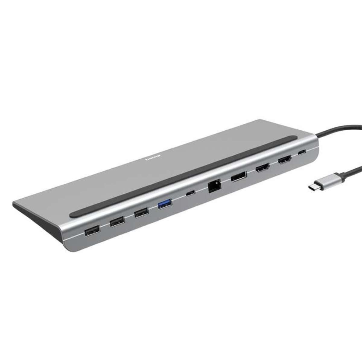 Hub USB-C Docking-Station 10 Portas - 4047443470966 - PRIO