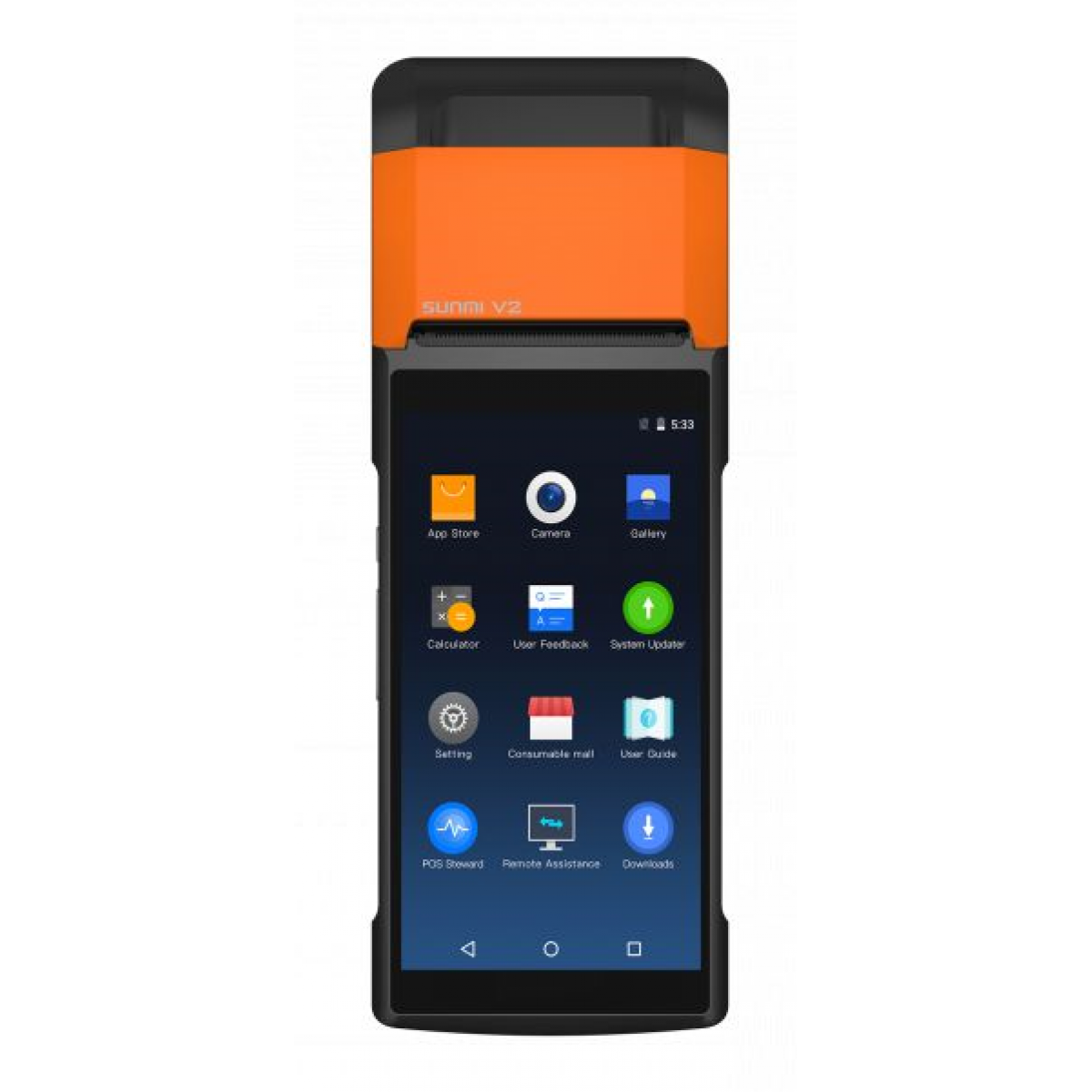 POS Mobile V2 Quad Core 1.3Ghz 1GB 8GB 5.45P IPS WiFi 5Ghz BT 4G ...