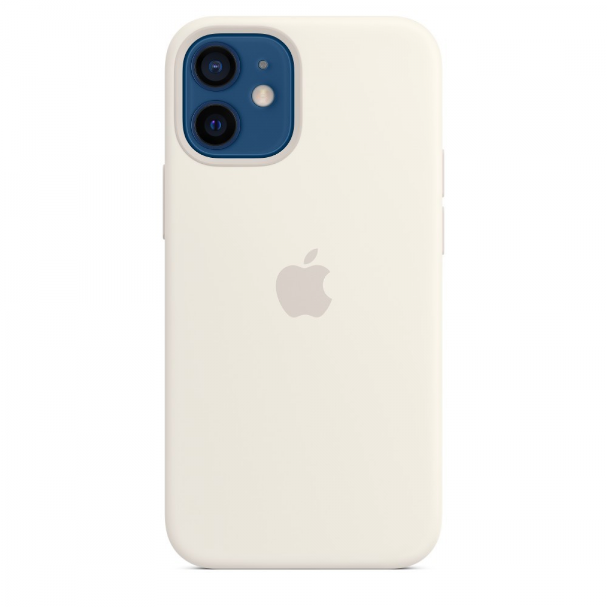 Capa em Silicone c/ MagSafe Para iPhone 12 Mini - Branco ...