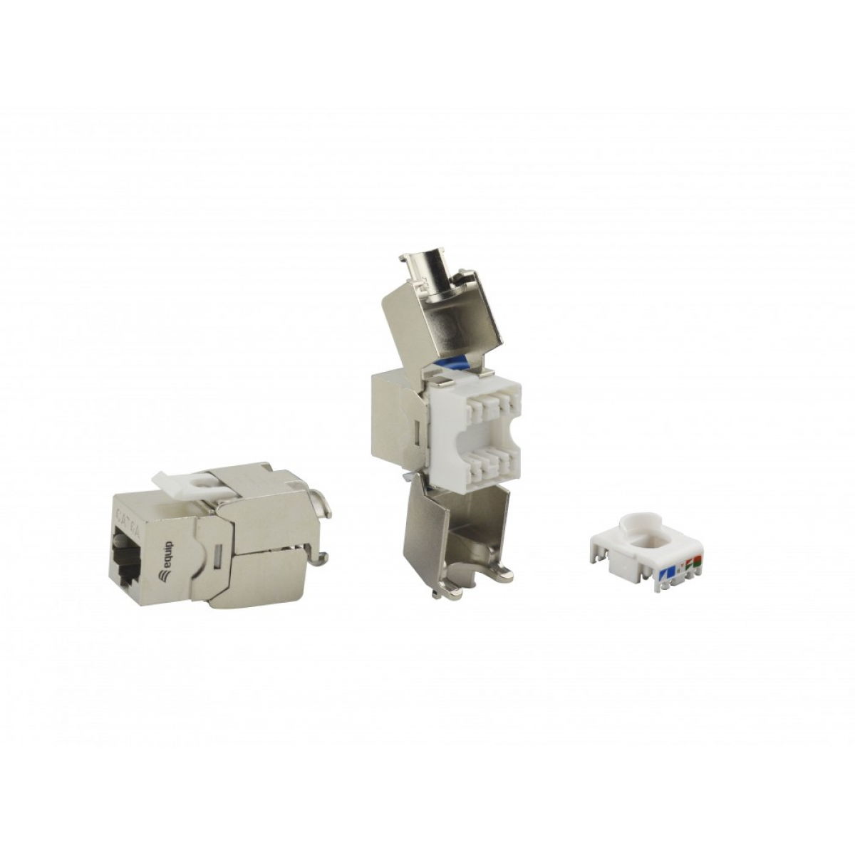 Pack 8 Pcs Cat.6A Interface/Adaptador Rede Coberto - 4015867206737 - PRIO