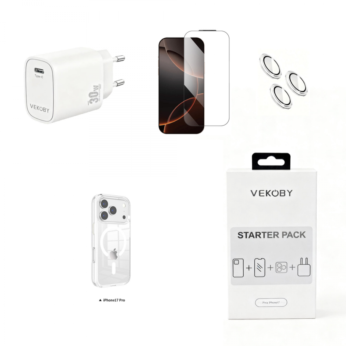 Starter Pack iPhone 17 Pro - 6976391570894 - PRIO
