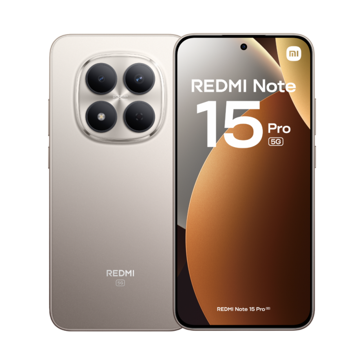 Smartphone Redmi Note 15 Pro 5G 8+256 Titanium Color - 6932554470401 - PRIO