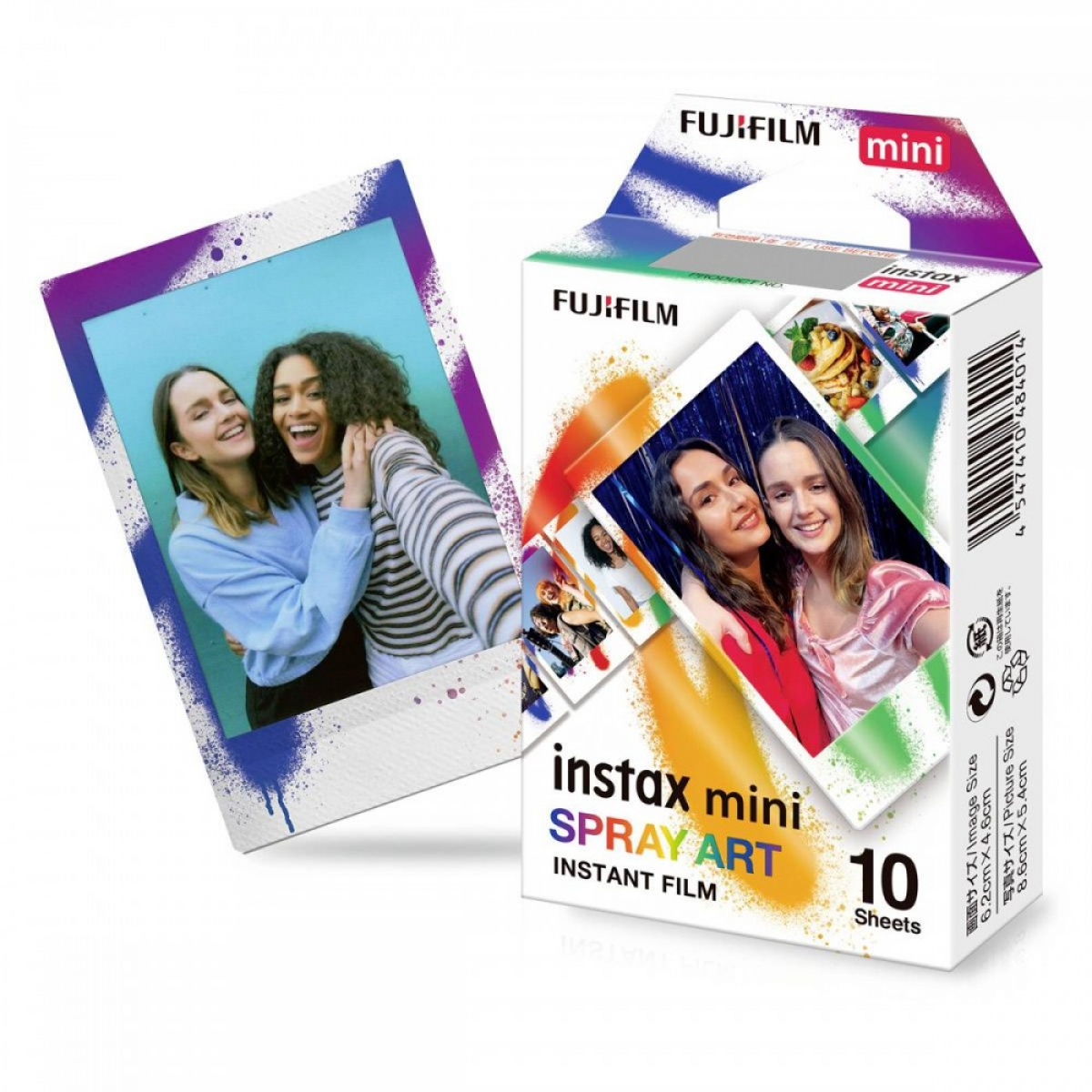 Papel Fotografico Instax Mini Film Spray Art Ww1 - 4547410484014 - PRIO
